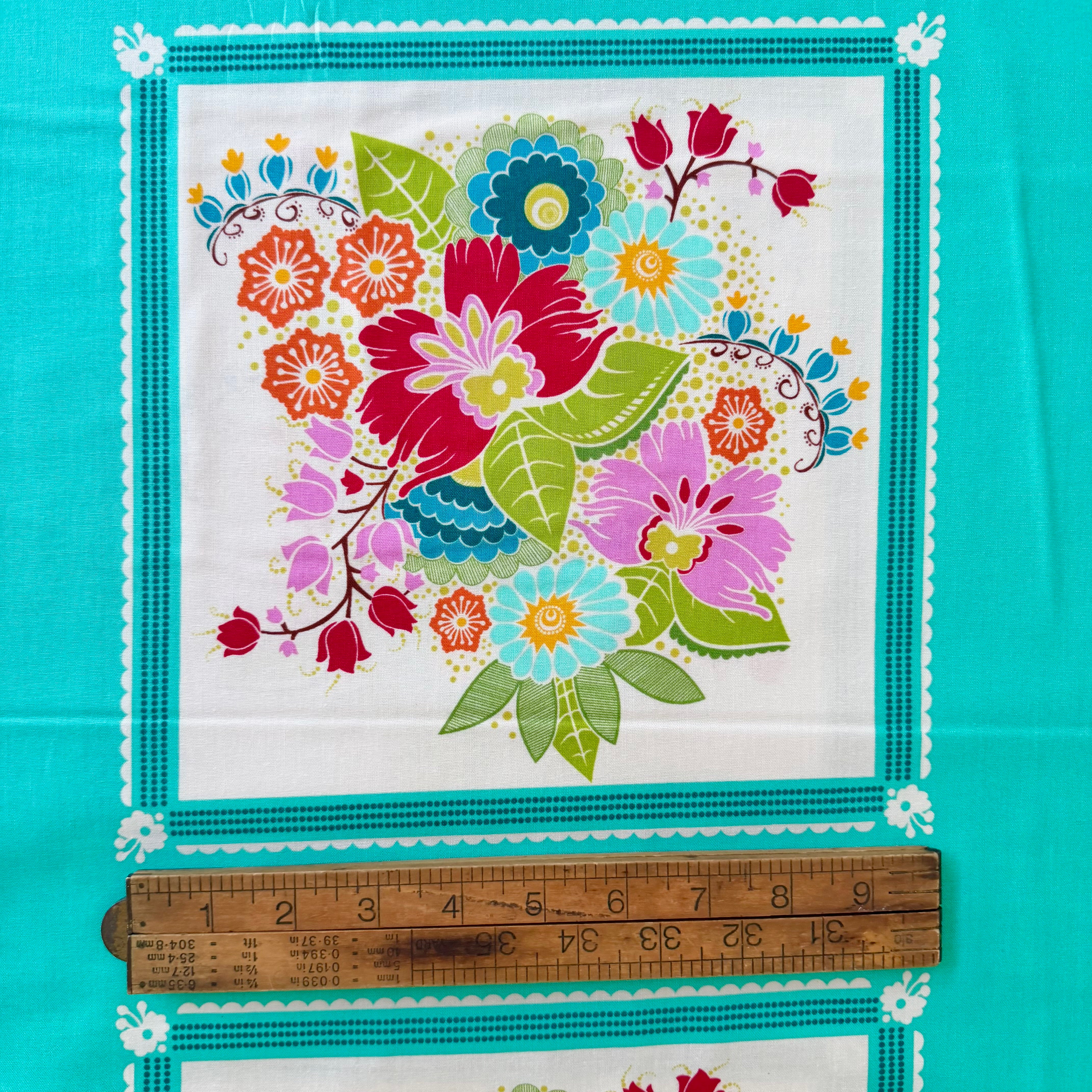 Anna Maria - Allegory - Square Dance in Bright – sew.be curated