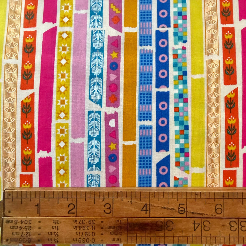 Washi Plus - Yay it’s Tape in Natural - Ruby Star Society – sew.be curated