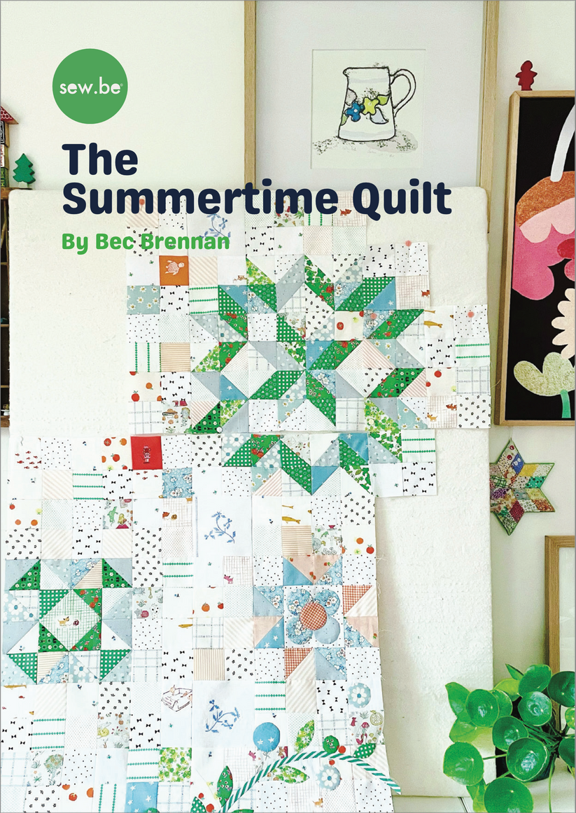 The Summertime Quilt (Digital Download - A4 PDF) – sew.be curated